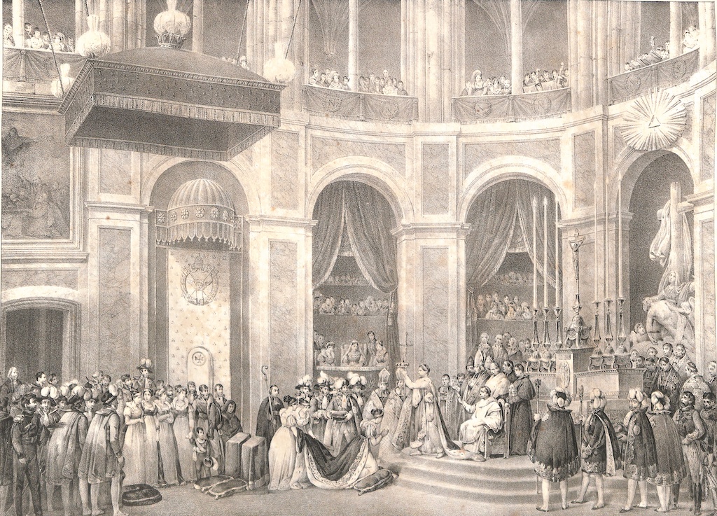 SACRE DE NAPOLÉON 1ER - Estampes MAS