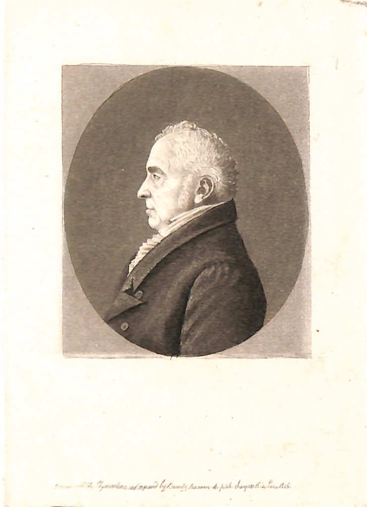 Physionotrace de John Russel duc de Bedford