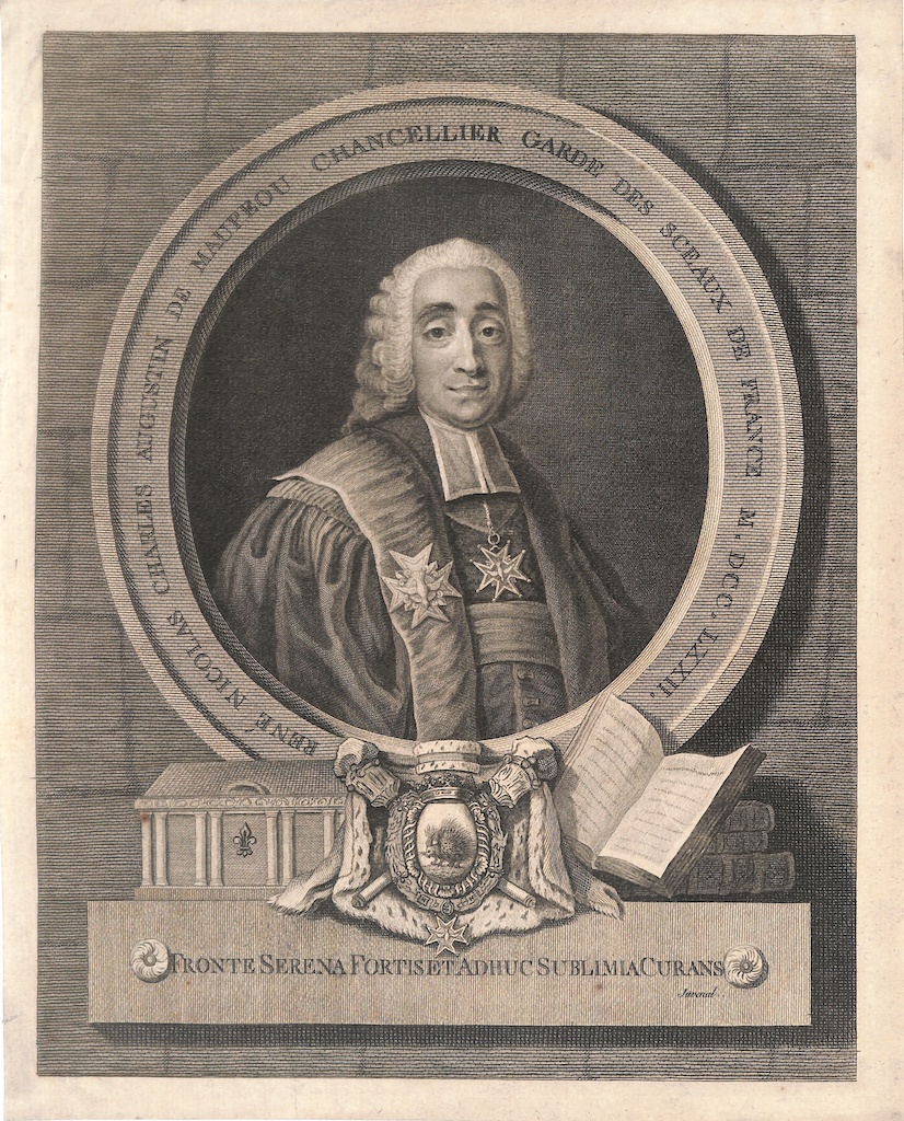 CHANCELIER RENÉ-NICOLAS DE MAUPEOU - Estampes MAS
