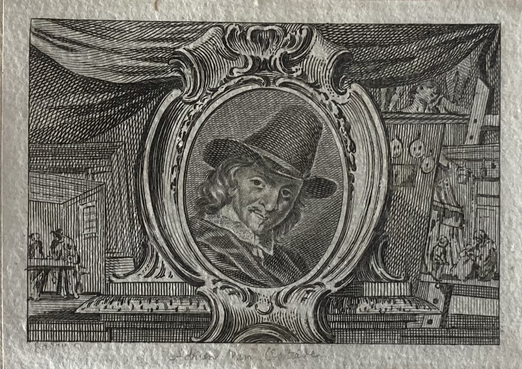 DESCAMPS : VAN OSTADE - Estampes MAS