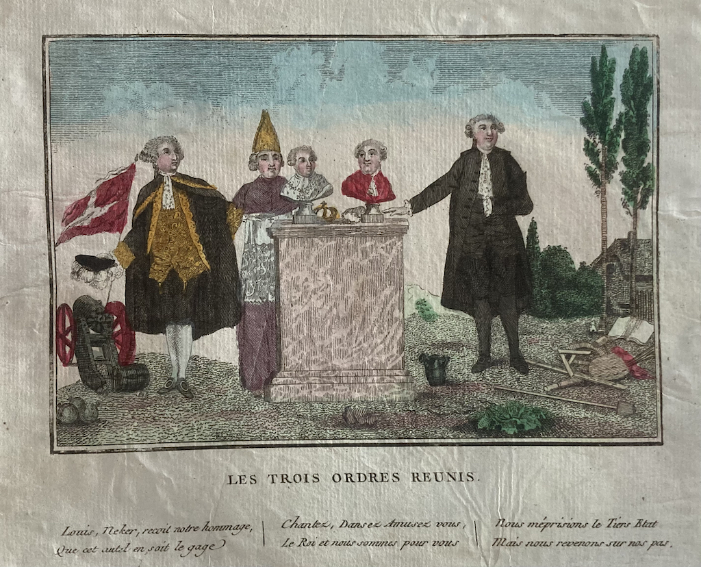 LES TROIS ORDRES RÉUNIS - Estampes MAS